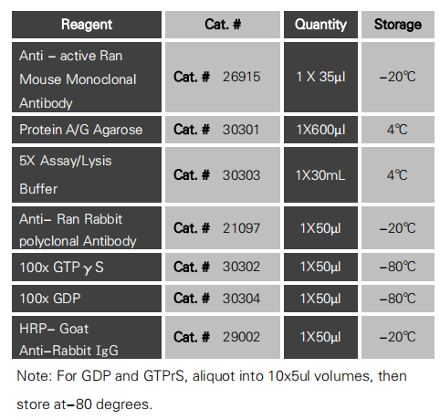 Ran Activation Assay Kit活性检测试剂盒